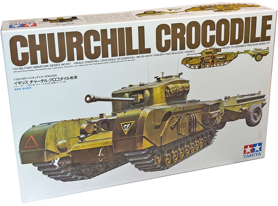 Tamiya Churchill Crocodile kampvogn 1:35 - Find Tamiya her