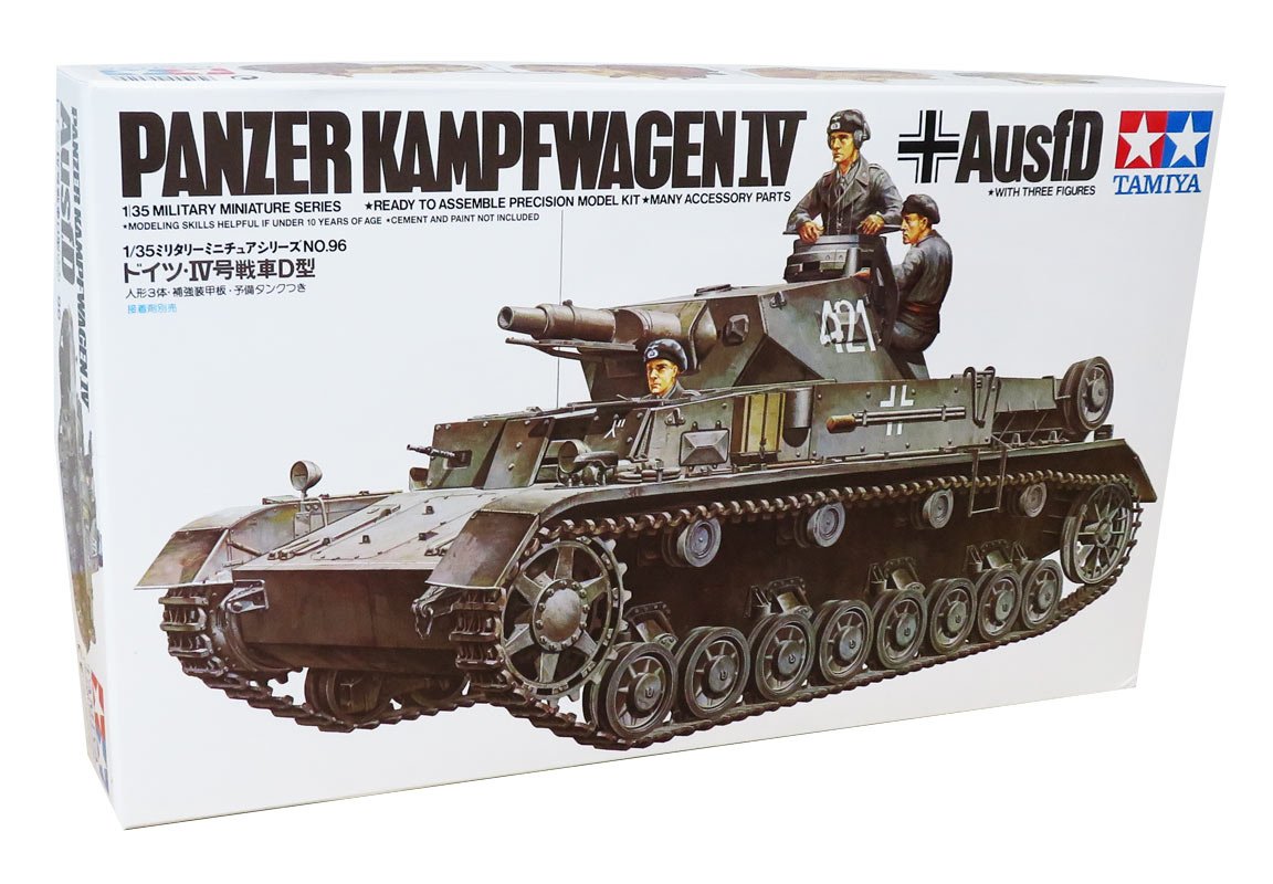 Tamiya Tysk Panzer IV Type D - Modelkampvogn - BilligLeg