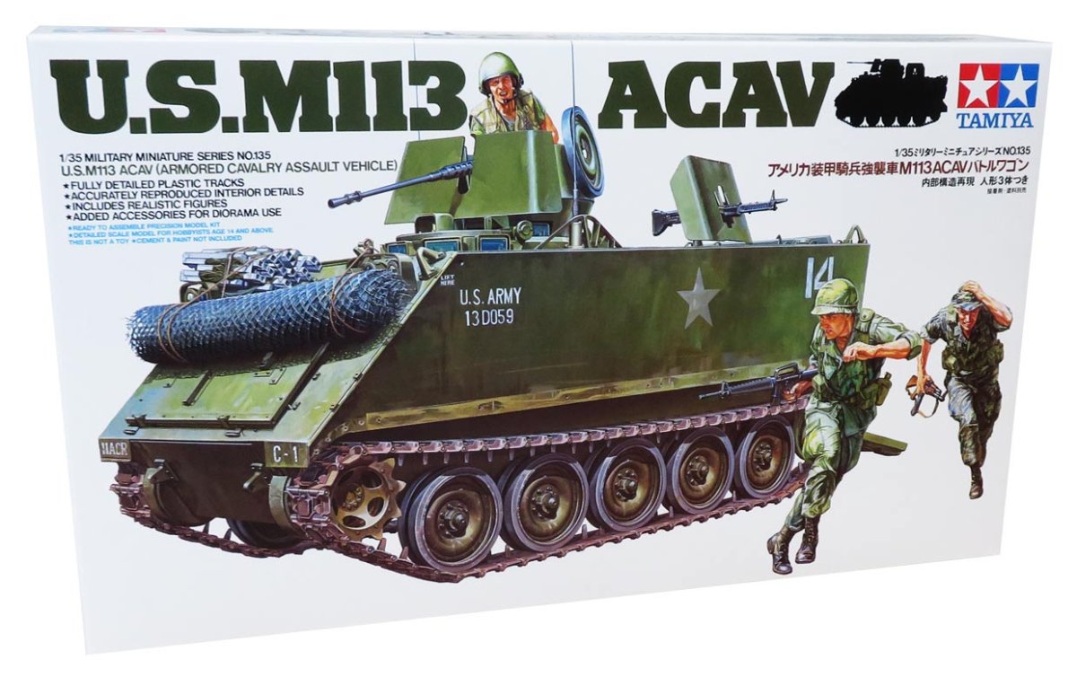 Tamiya US M113 ACAV - Modelkampvogn - Militær - BilligLeg