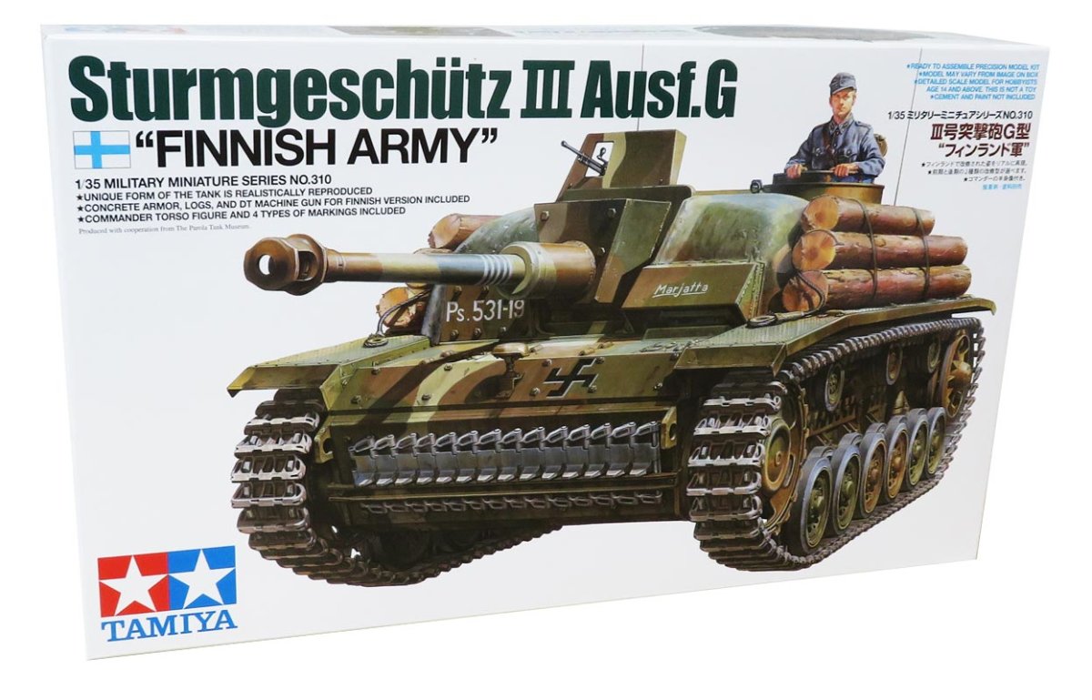 Tamiya StuG III - Modelkampvogn - Militær - BilligLeg