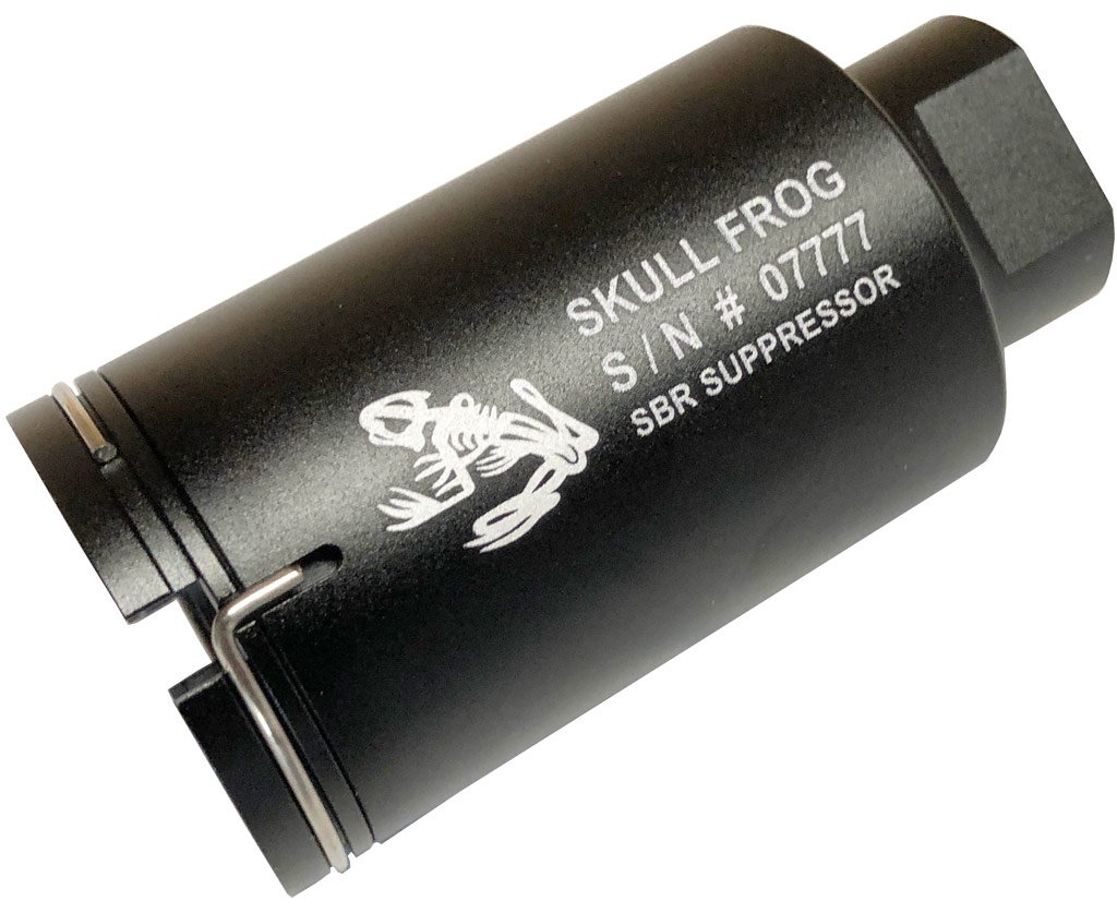 Sound loudner skull frog i metal - Køb loudner hos Guncity